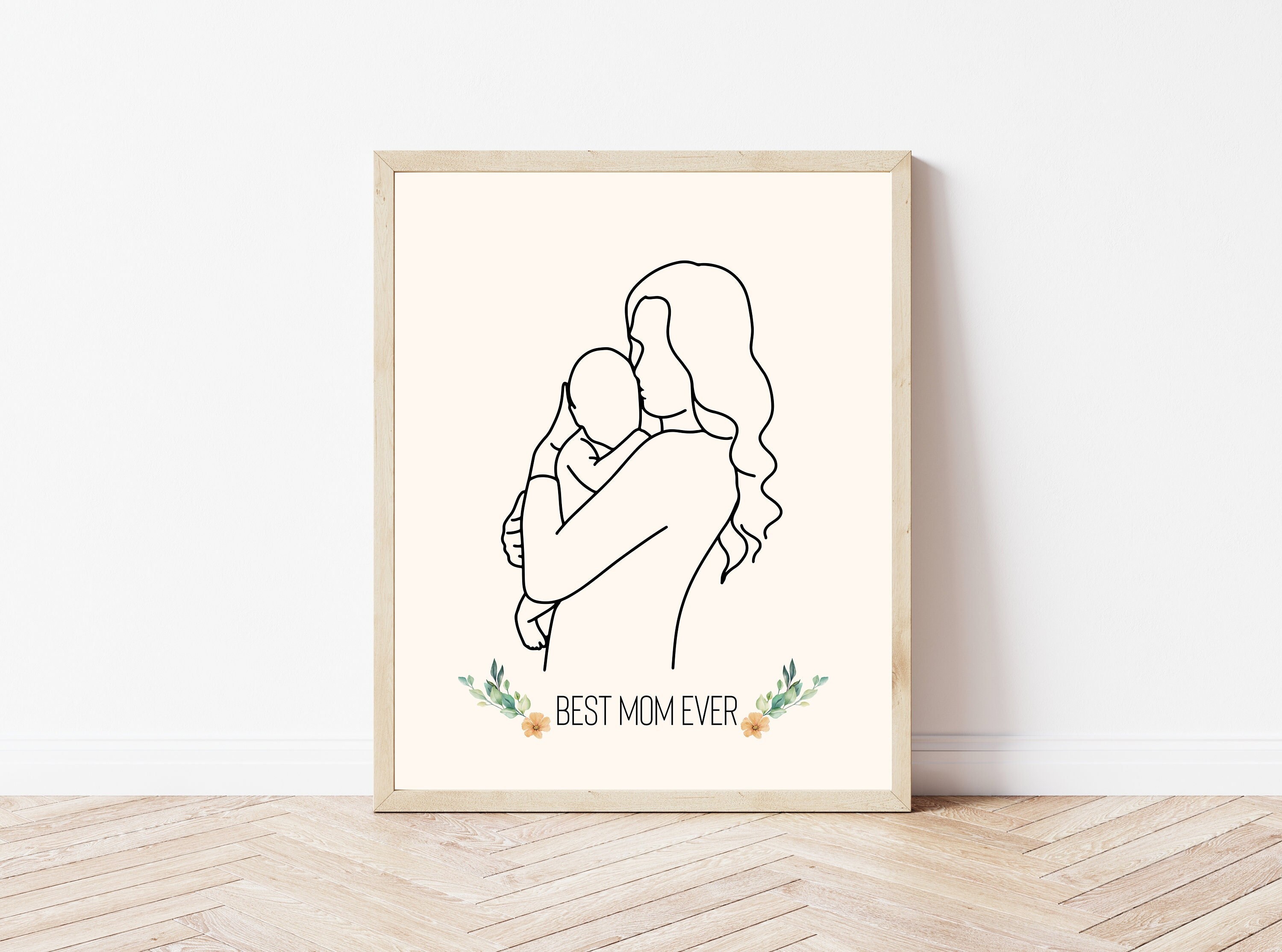 Mother's Day Printable, Best Mom Ever Poster, Mother's Day Gift, Kids ...