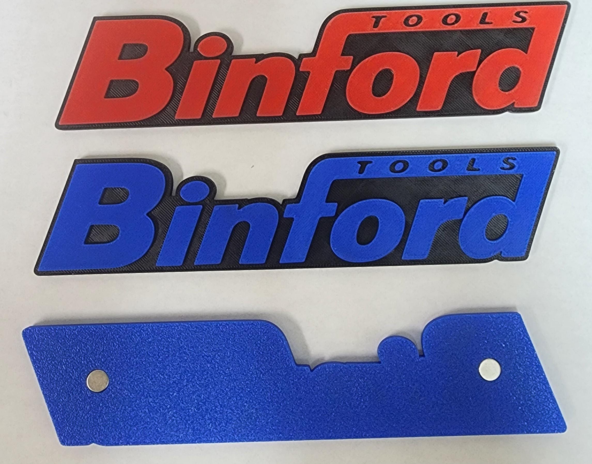 Binford Tools Themed Magnet for Toolbox Logo Badge - Magnetic Emblem ...