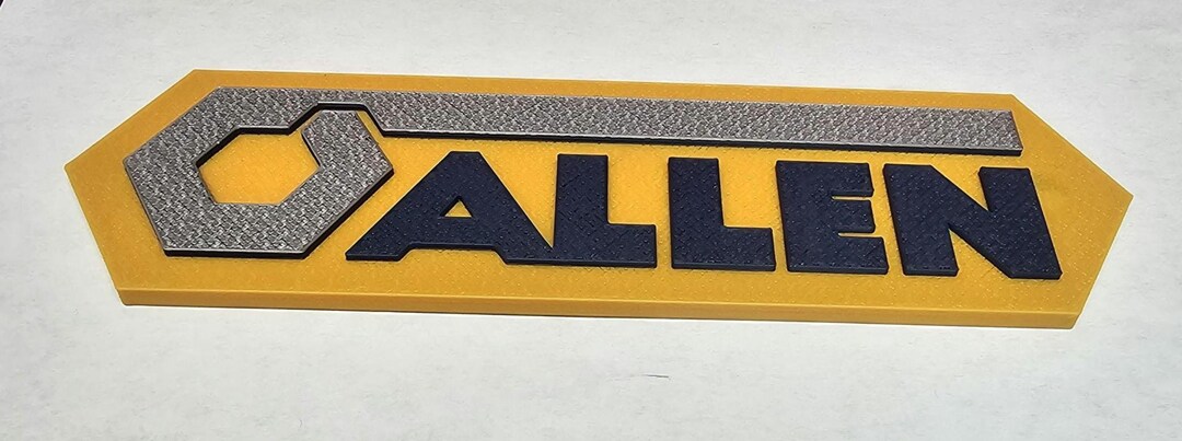 ALLEN TOOLS Magnetic Toolbox Emblem Badge Fridge or Toolbox Magnet Sign ...