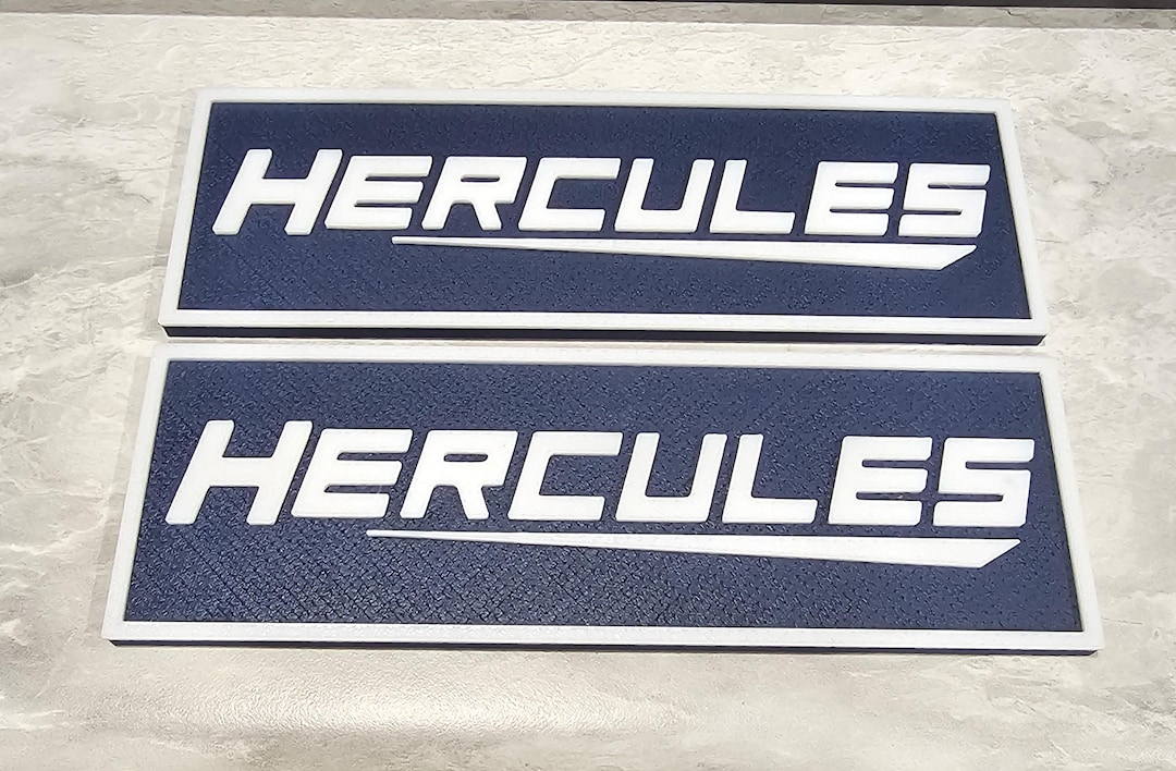 Hercules TOOLS Magnetic Toolbox Emblem Badge Fridge or Toolbox Magnet ...