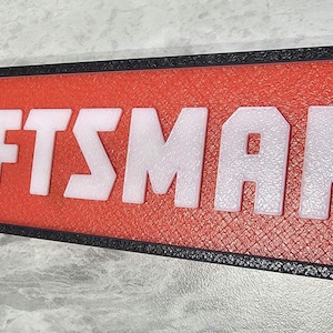 CRAFTSMAN TOOLS Toolbox Emblem Badge Fridge or Toolbox Magnet Badge ...