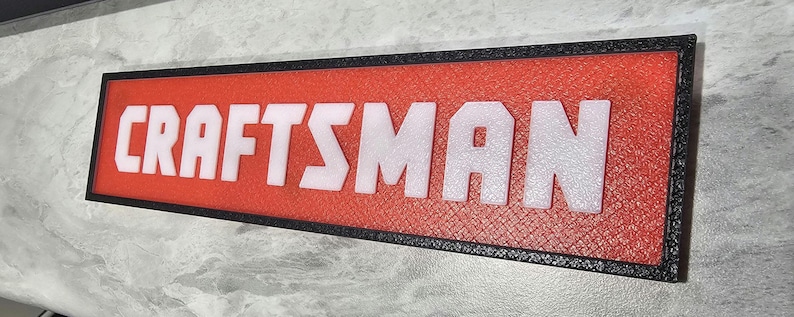 CRAFTSMAN TOOLS Toolbox Emblem Badge Fridge or Toolbox Magnet Badge ...