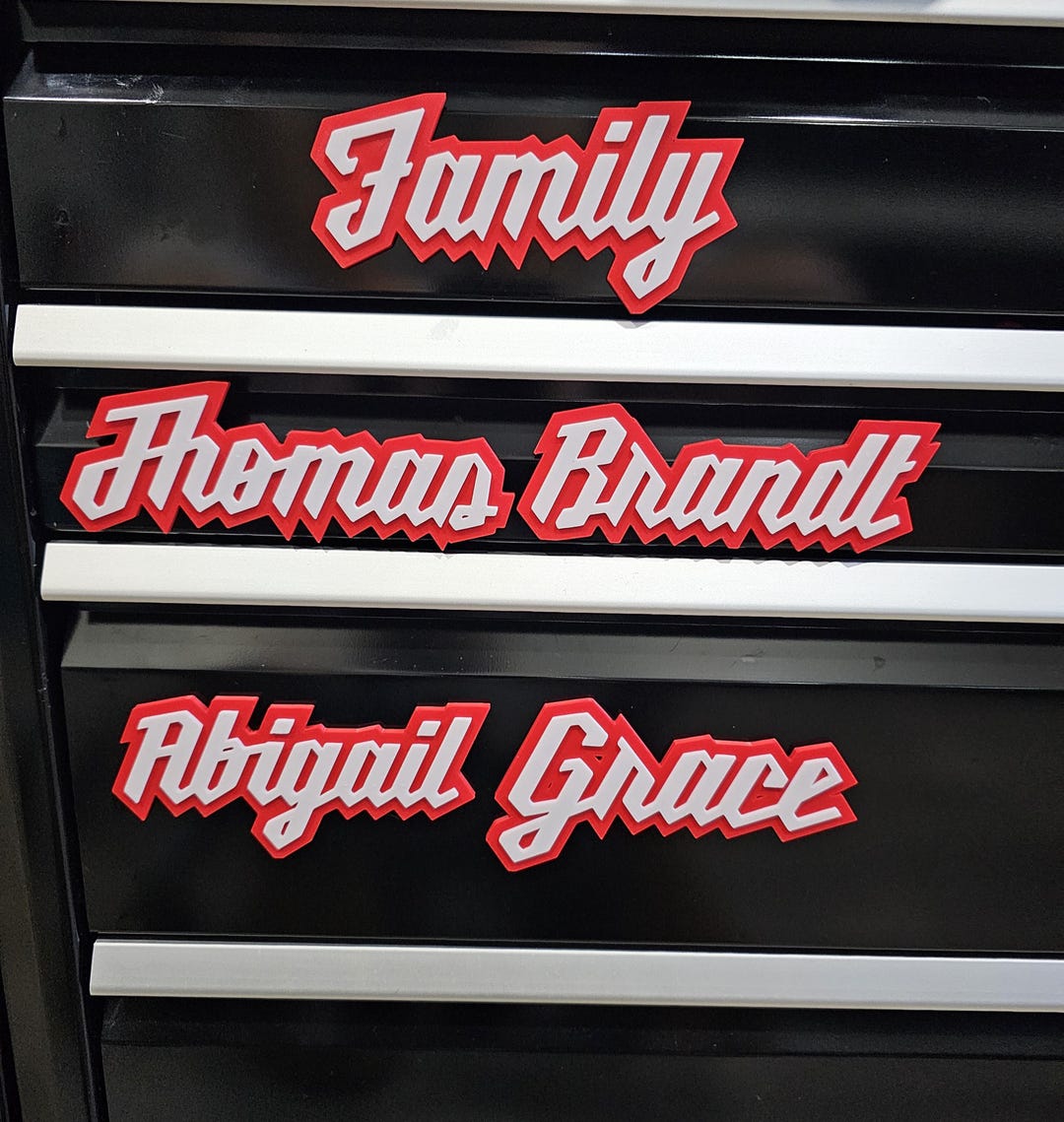 Milwaukee Personalized Name Tag for Mechanics Magnetic Personalized ...