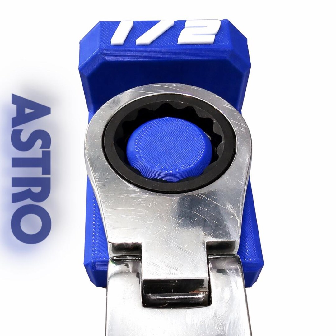 ASTRO Tools Nano Socket Ratchet Holder for Toolbox Organizer 1/2" 3/8 ...