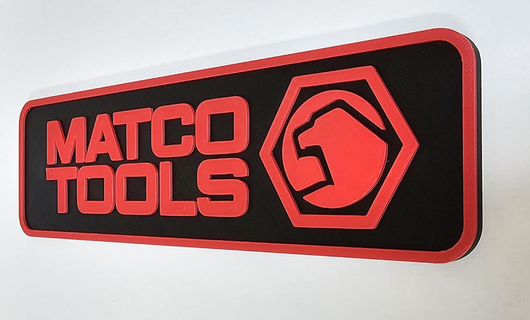 MATCO TOOLS Toolbox Emblem Badge Fridge or Toolbox Magnet Badge Sign ...