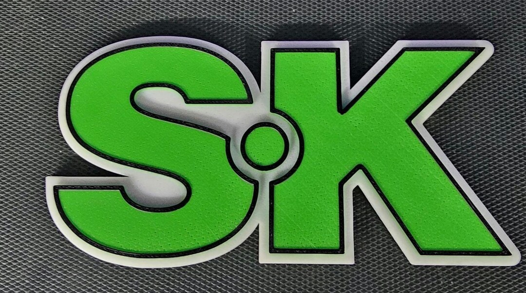 SK TOOLS Toolbox Emblem Badge Fridge or Toolbox Magnet Badge Sign - 3D ...