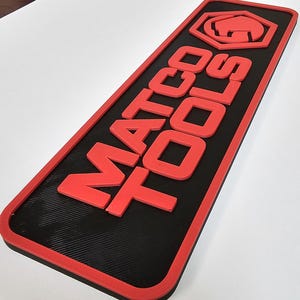 MATCO TOOLS Toolbox Emblem Badge Fridge or Toolbox Magnet Badge Sign ...