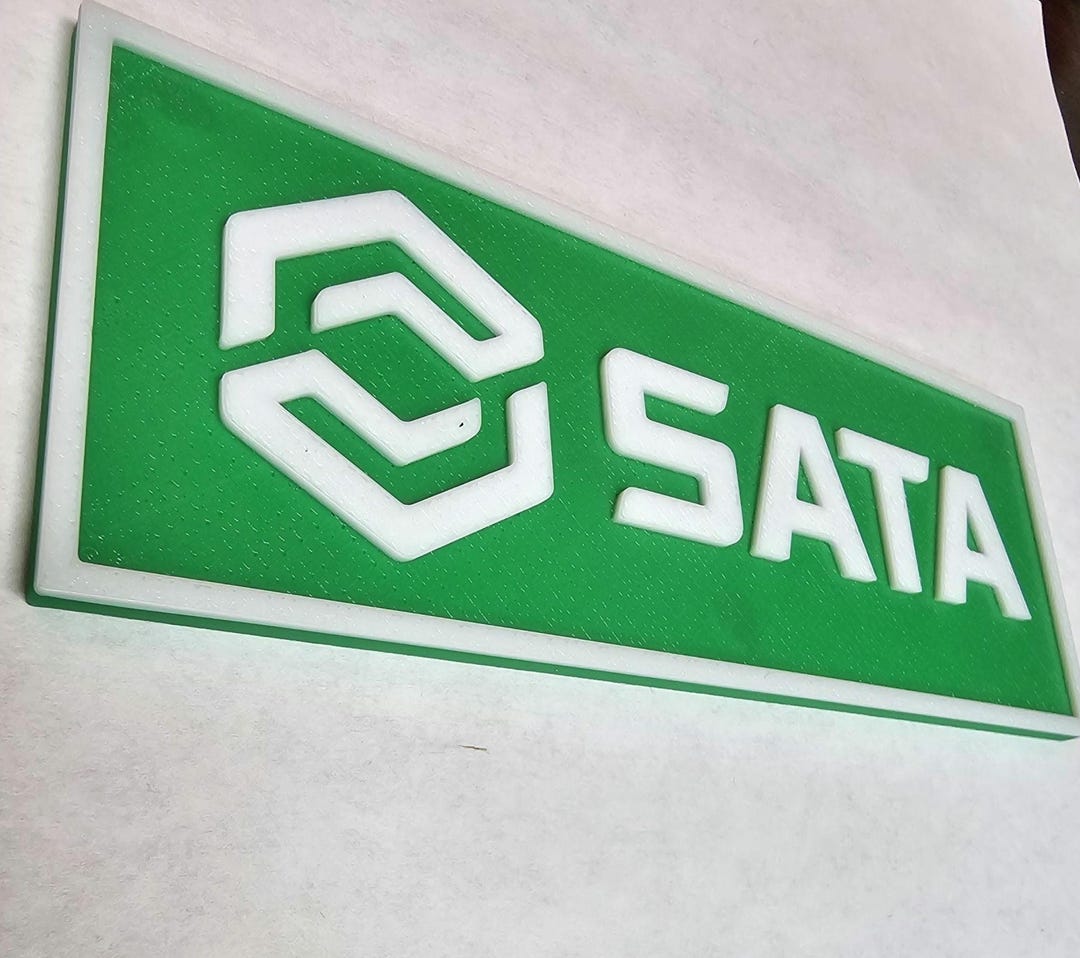 SATA TOOLS Magnetic Toolbox Emblem Badge Fridge or Toolbox Magnet Sign ...