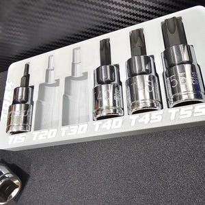 S3C - Torx Socket Organizer for 6 Piece Pittsburg Set From Harbor ...
