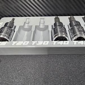 S3C - Torx Socket Organizer for 6 Piece Pittsburg Set From Harbor ...