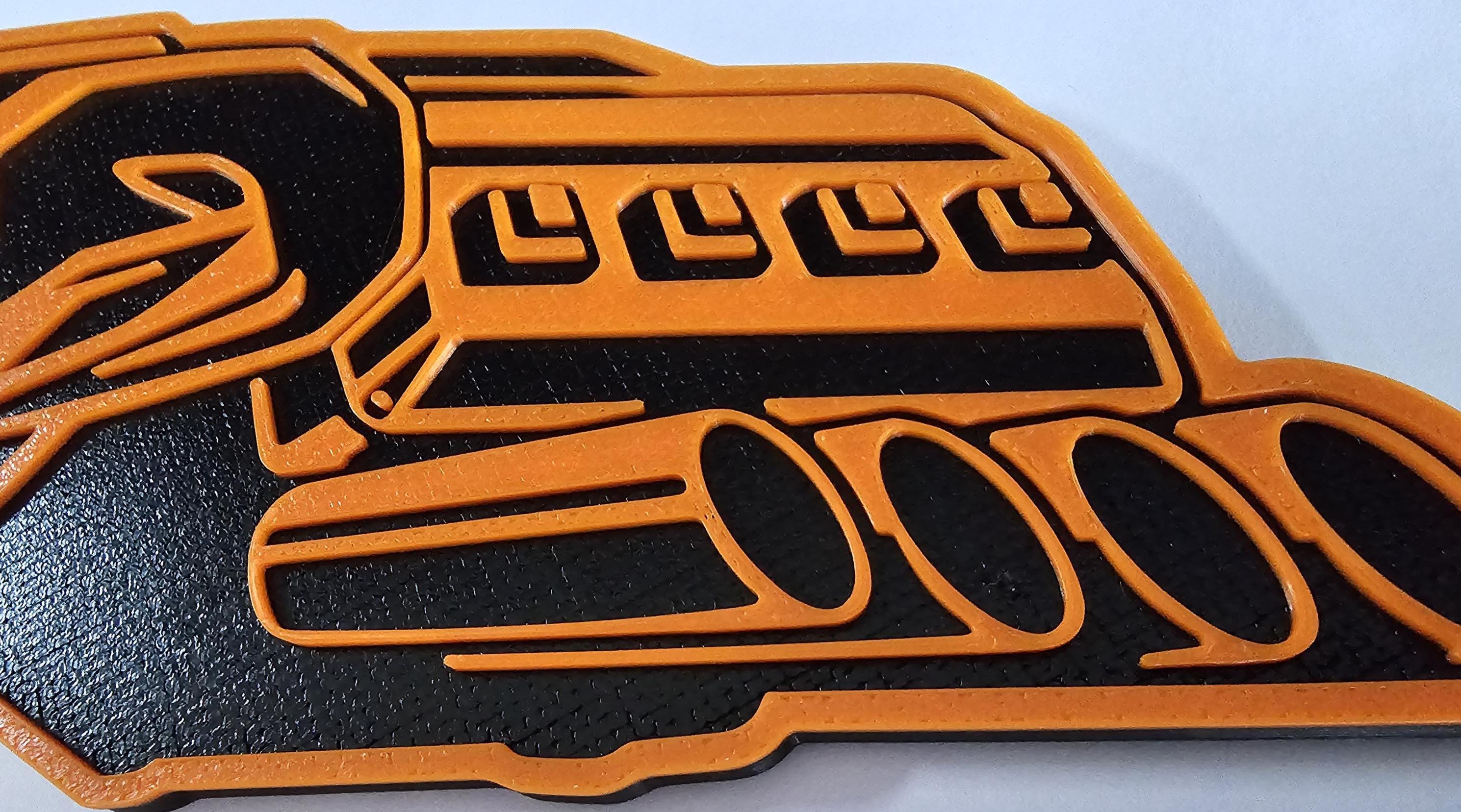 Symbol of Protest Toolbox Badge for HEMI V8 Rams – 3D Emblem for Gas ...