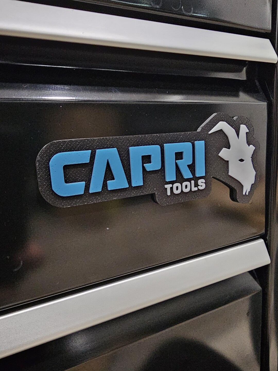CAPRI TOOLS Magnetic Toolbox Emblem Badge Fridge or Toolbox Magnet Sign ...