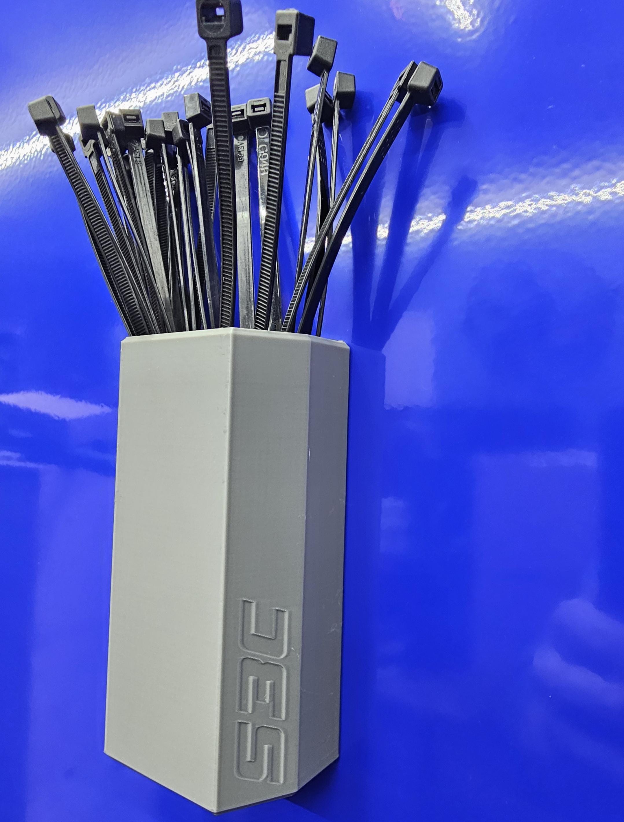 Magnetic Zip Tie Holder – 3 Sizes (6” / 8” / 11–12”) | Garage & Toolbox ...