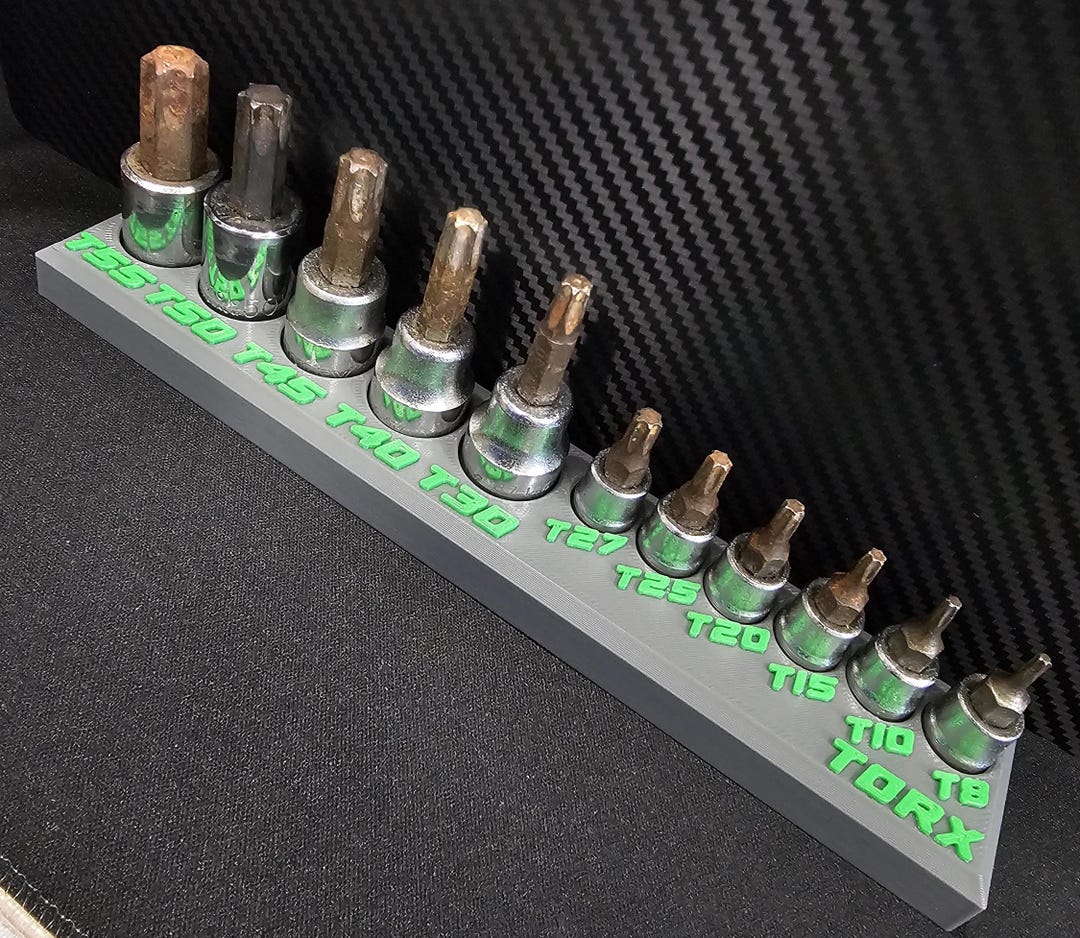 Magnetic Torx Socket Organizer – Fits Stanley 11pc Set 89-420 | 3D ...