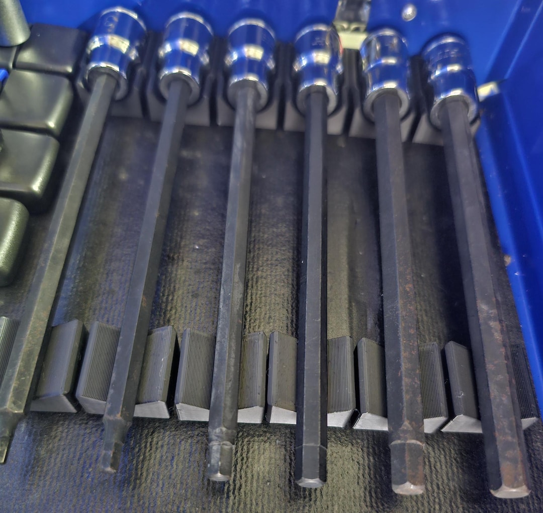 Hex Bit Socket Holder for Toolbox Magnetic Long Allen/hex Socket ...