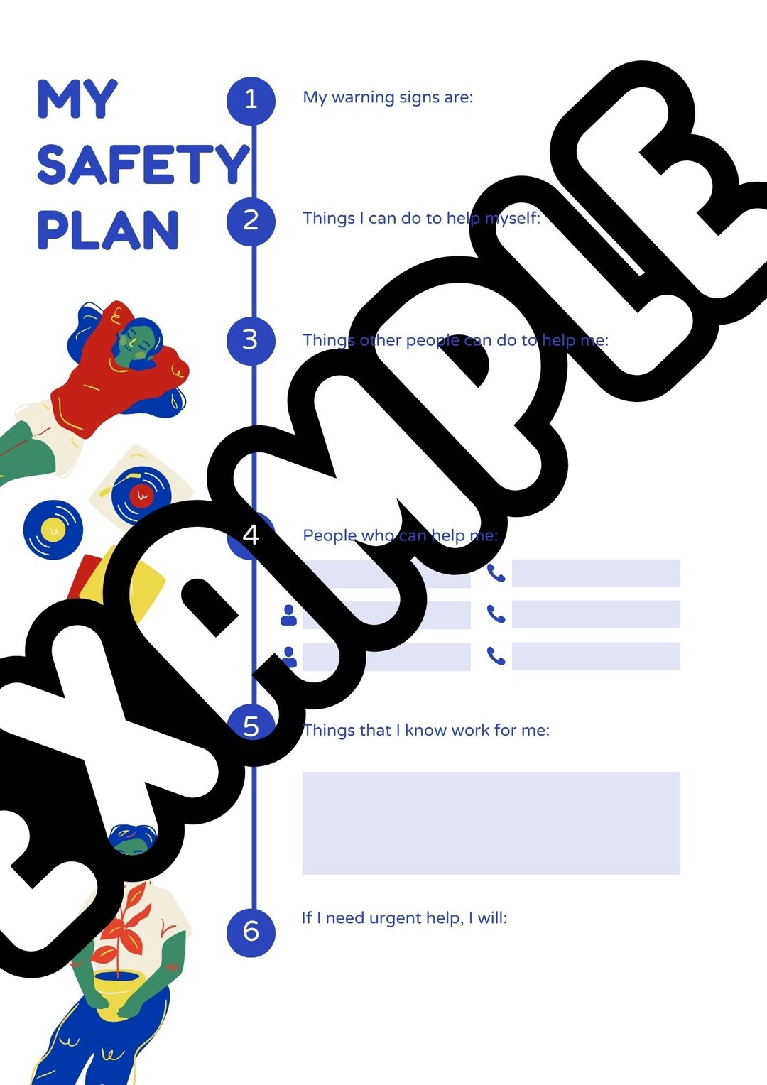 My Safety Plan - Etsy