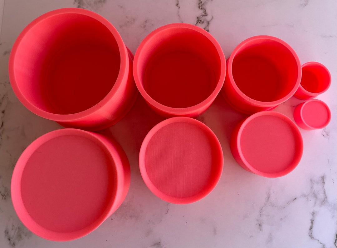 Round Puck Shampoo Bar Mold or Bath Bomb Mold in 4 Sizes - Etsy