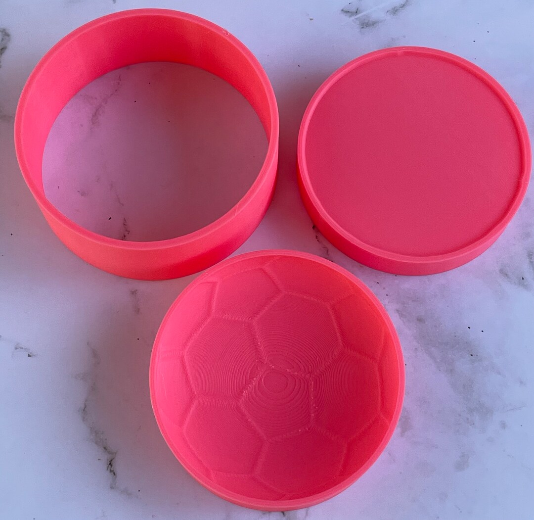 Soccer Ball Bath Bomb Mold WITH FLAT BOTTOM for Dad Fathers Day ...