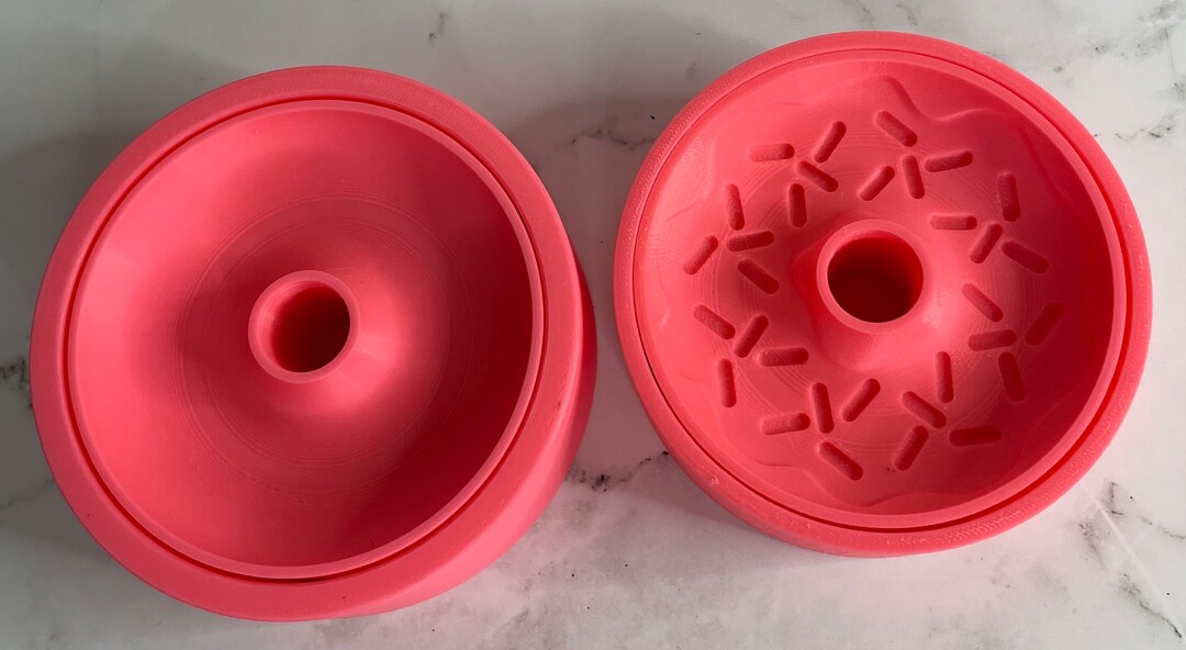 3" Donut Bath Bomb Mold Bubble Bar Mold Bubble Wand Mold Bubble Pop ...