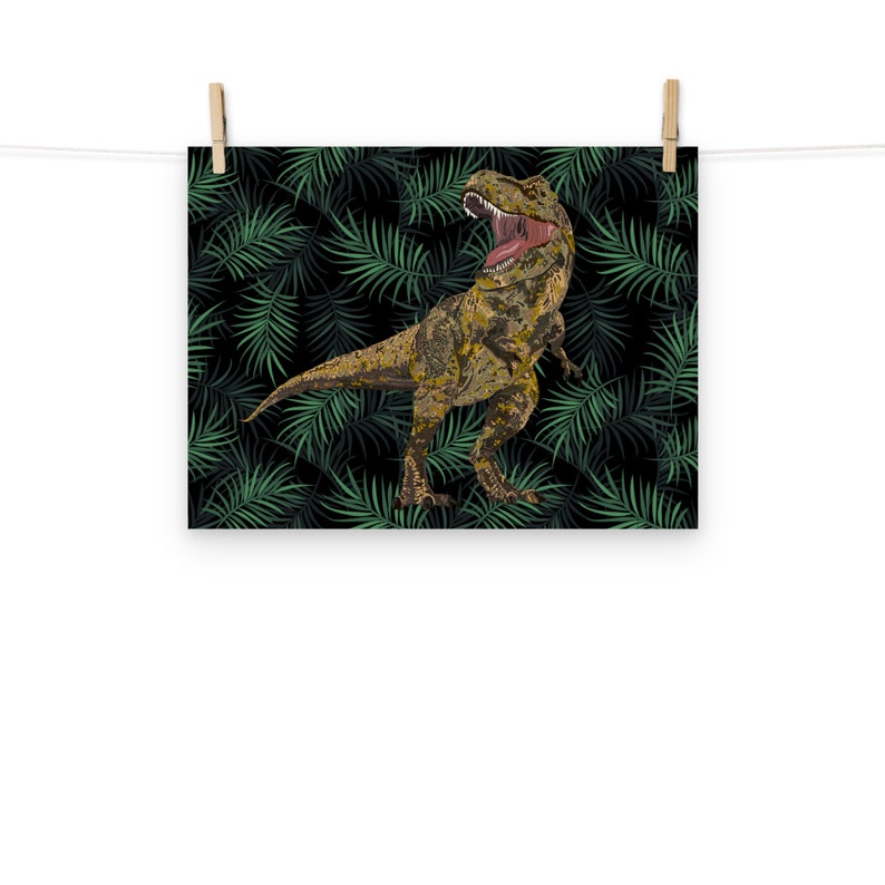 T-rex Poster - Etsy