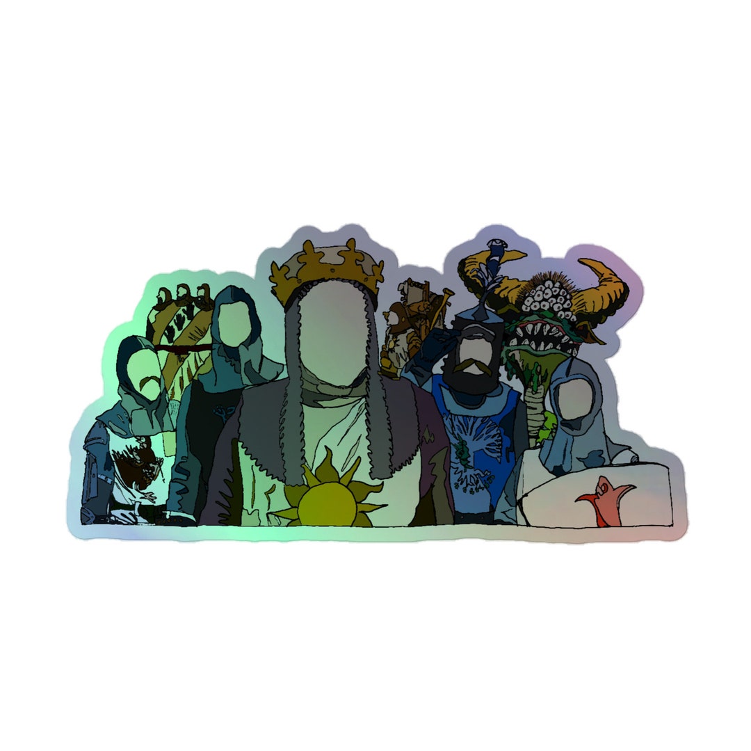 Mighty Python Holographic Sticker - Etsy