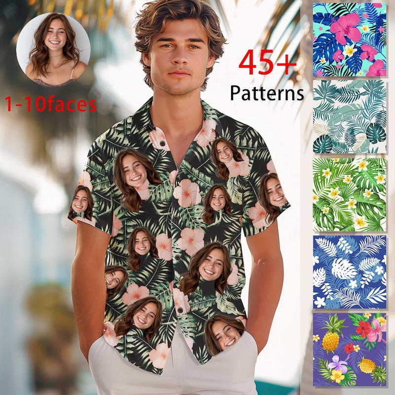Custom Hawaiian Shirt - Etsy