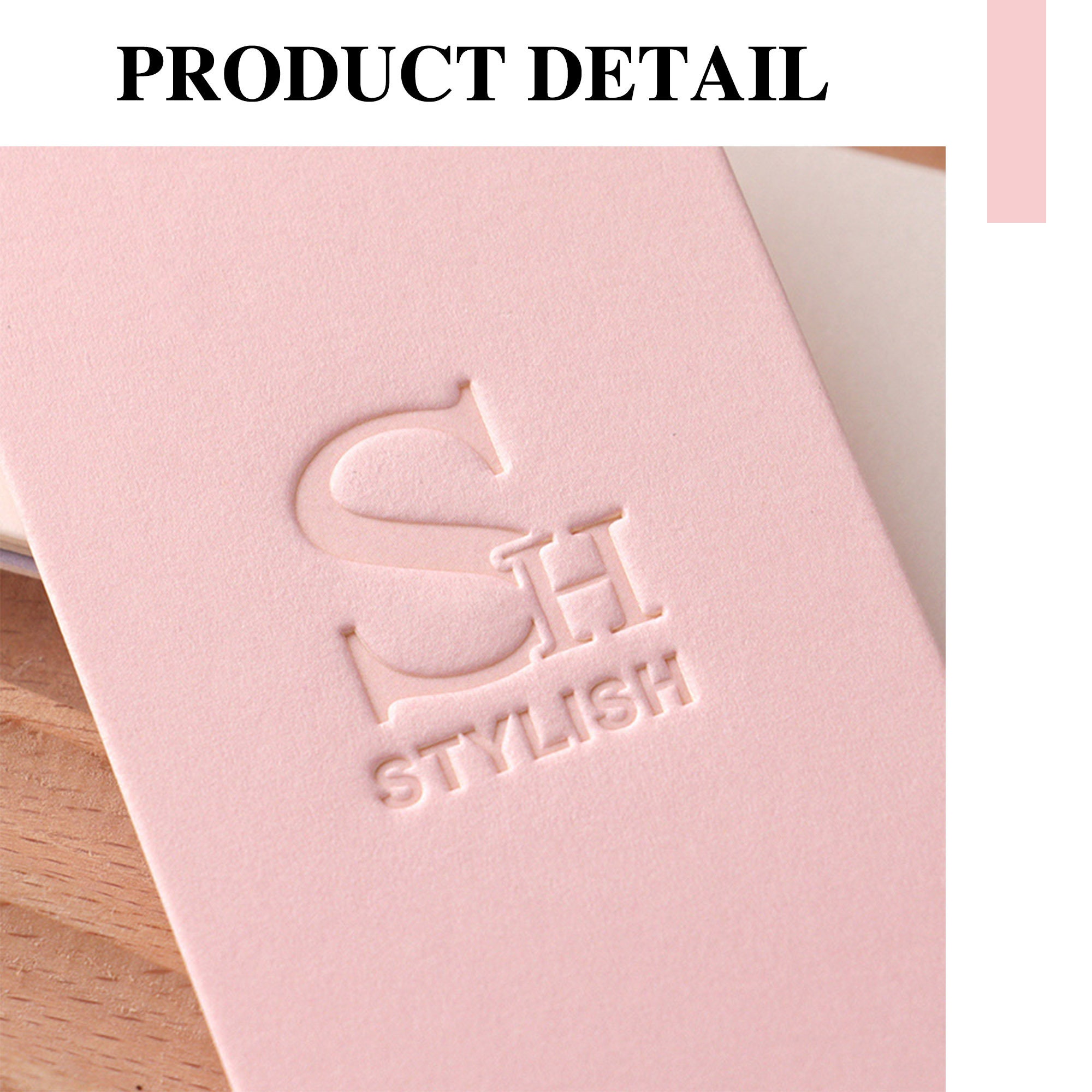 Custom Letterpress Rectanglar Tags, Personalized Gift Tags, Thank You ...
