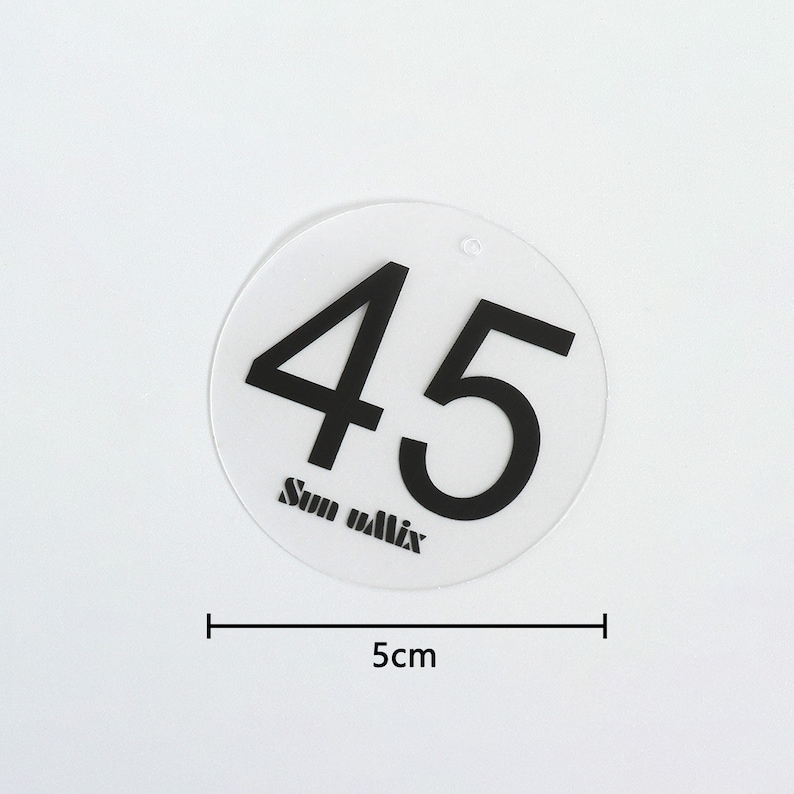 Custom Rounded Plastic Tags, PVC Circle Tags With Your Logo ...
