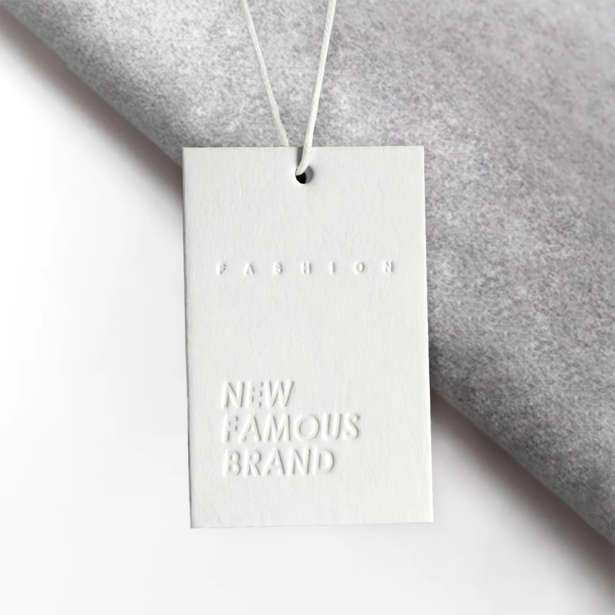 Custom Letterpress Rectanglar Tags, Personalized Gift Tags, Thank You ...