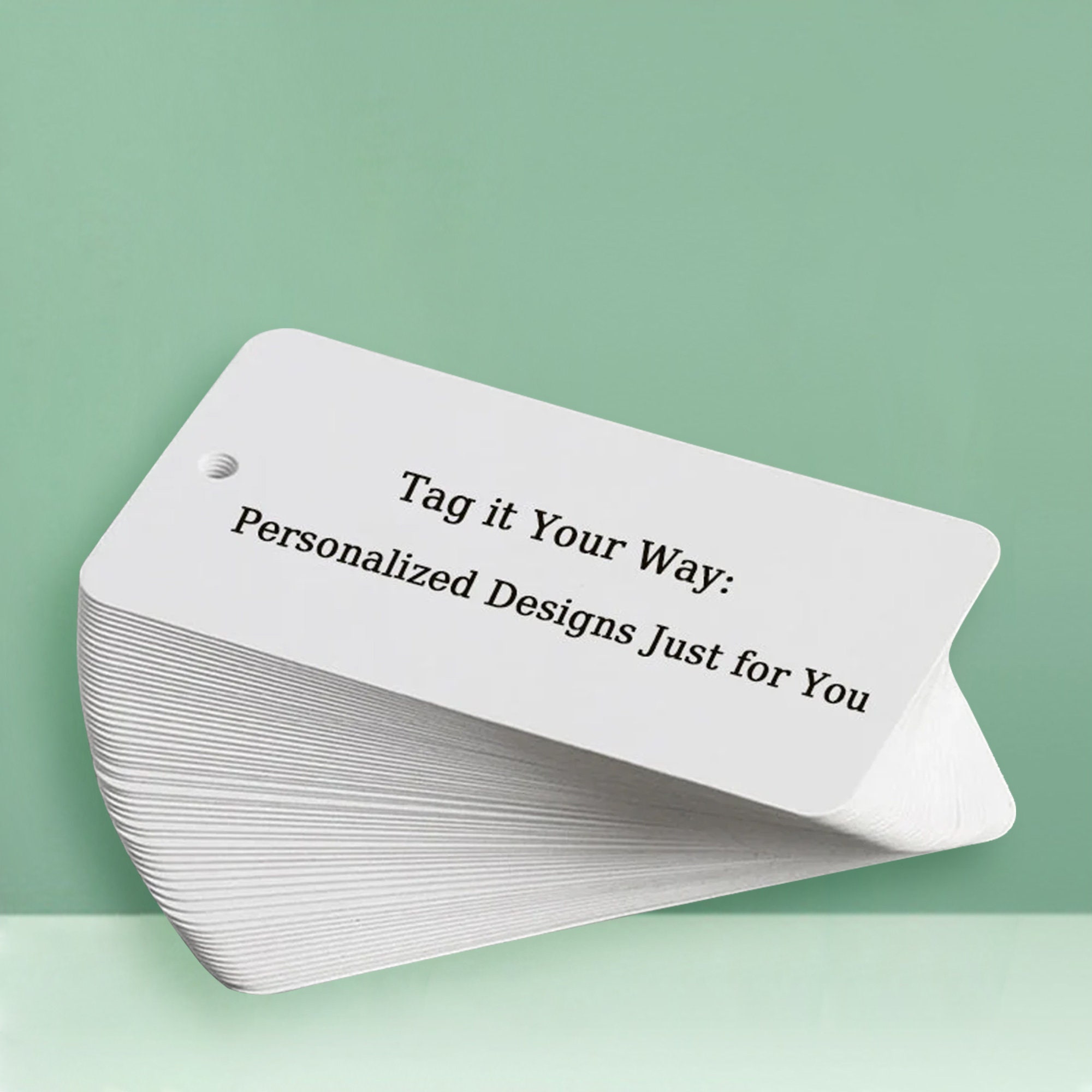 Custom 2x3.5'' Tags With Rounded Corners, Personalized Clothing Tags ...