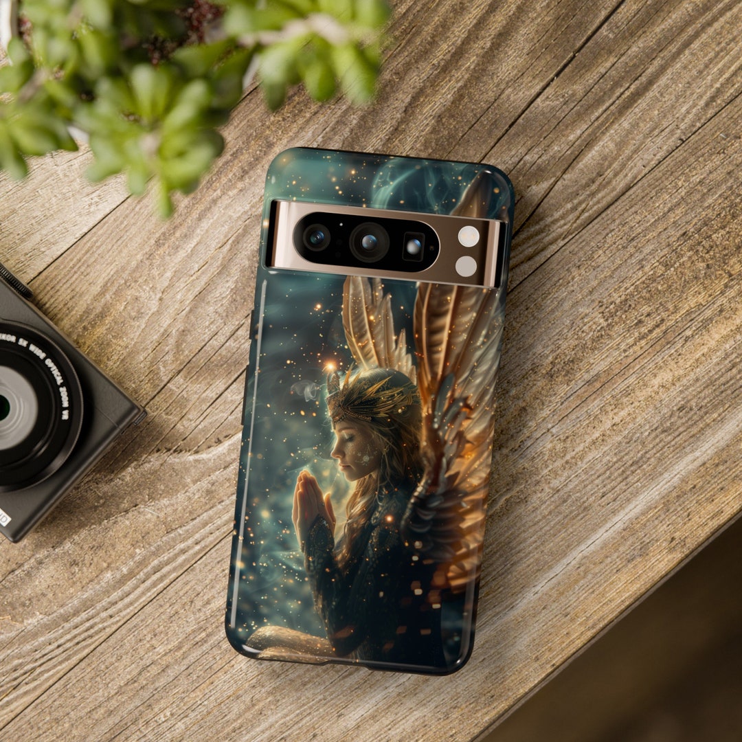 Praying Angel Phone Case, Google Pixel, Spiritual Inspirational ...