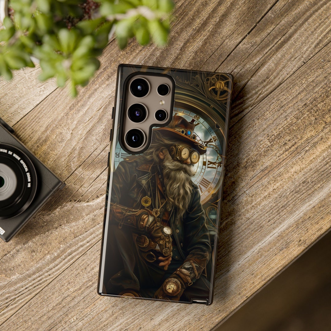 Steampunk Style the Hermit Tarot Card, Samsung Galaxy Phone Case, Major ...