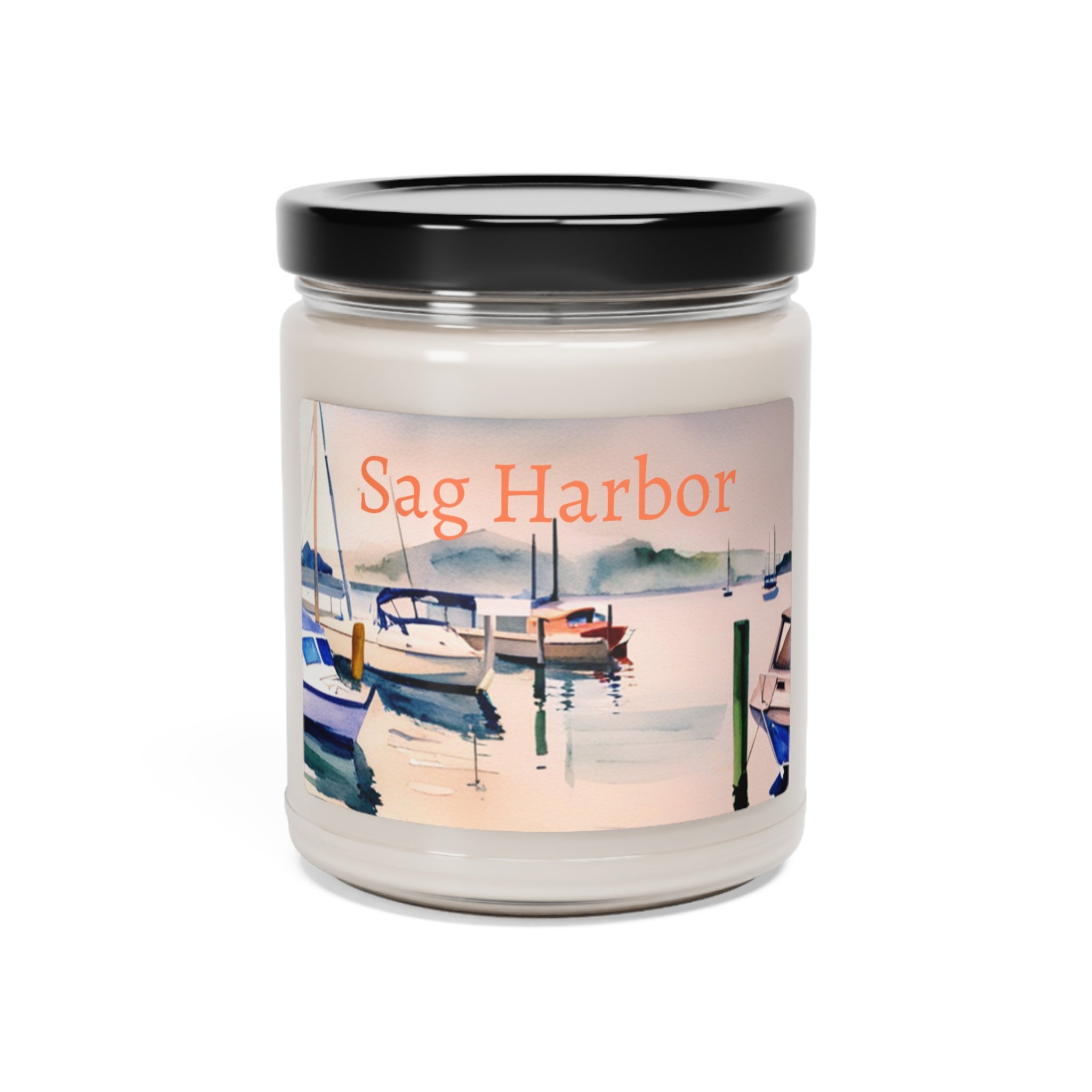 Sag Harbor - Lumient Hamptons Towns Candle Collection, Scented Soy ...