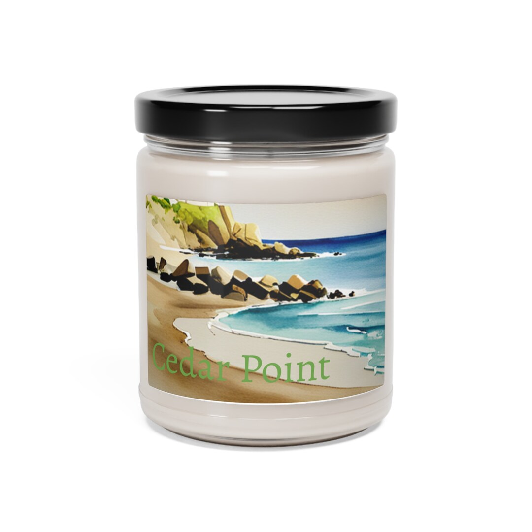 Cedar Point - Lumient Hamptons Towns Candle Collection, Scented Soy ...