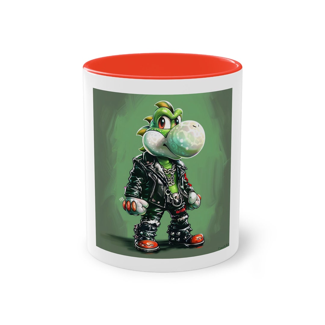 Yoshi Metal Dino Rock - Etsy