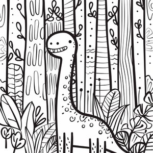 30 Cute Dinosaur Coloring Sheets for Kids Dino Drawing & Painting Pages ...
