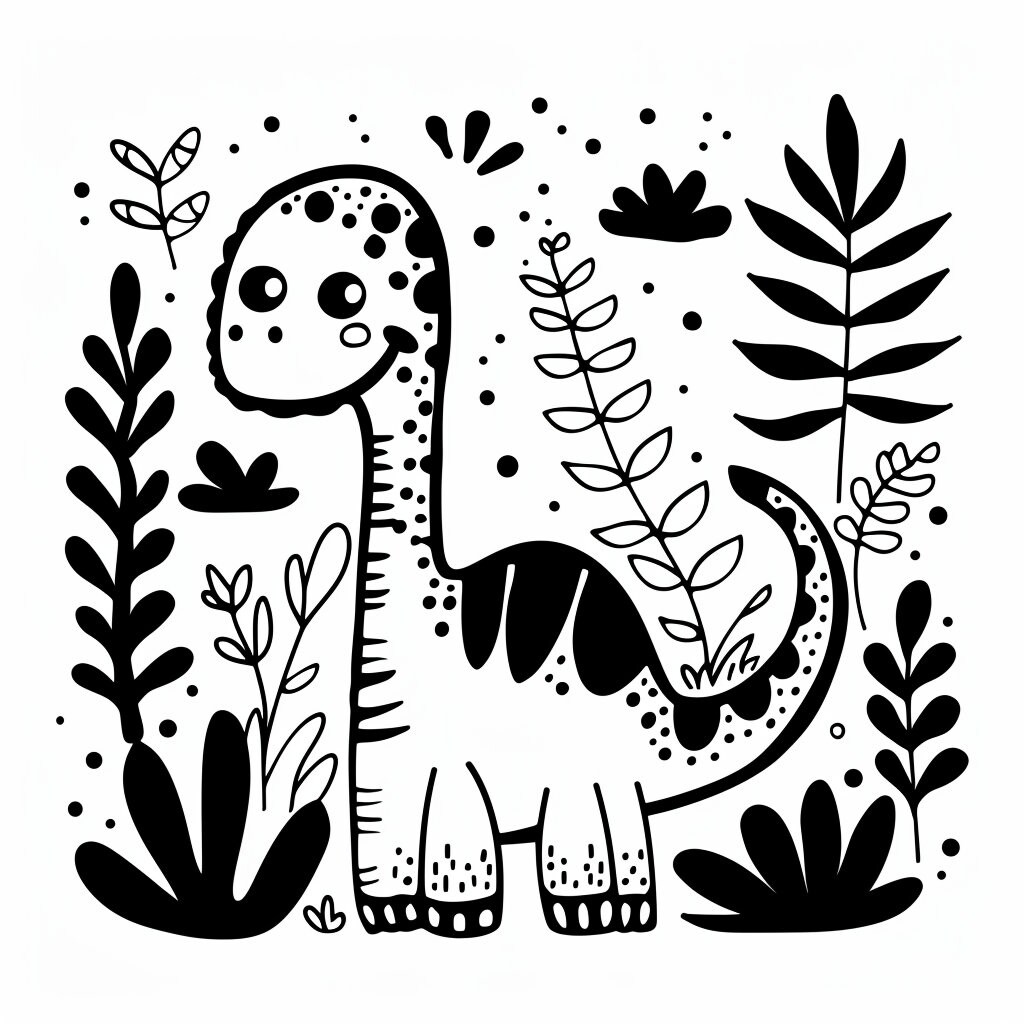 30 Cute Dinosaur Coloring Sheets for Kids Dino Drawing & Painting Pages ...