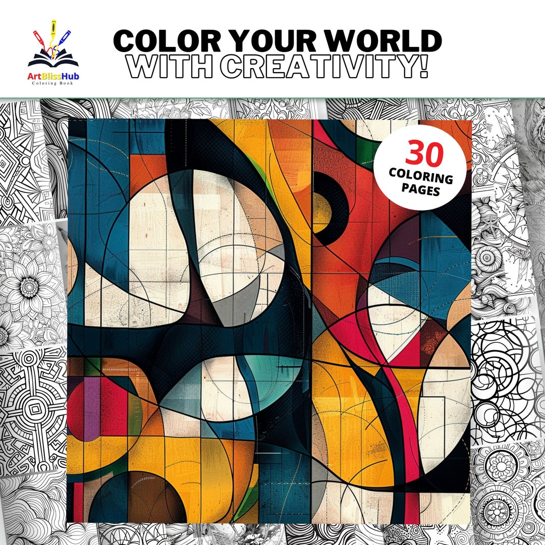 30 Patterns Coloring Pages Pattern Coloring Book Art Therapy and ...