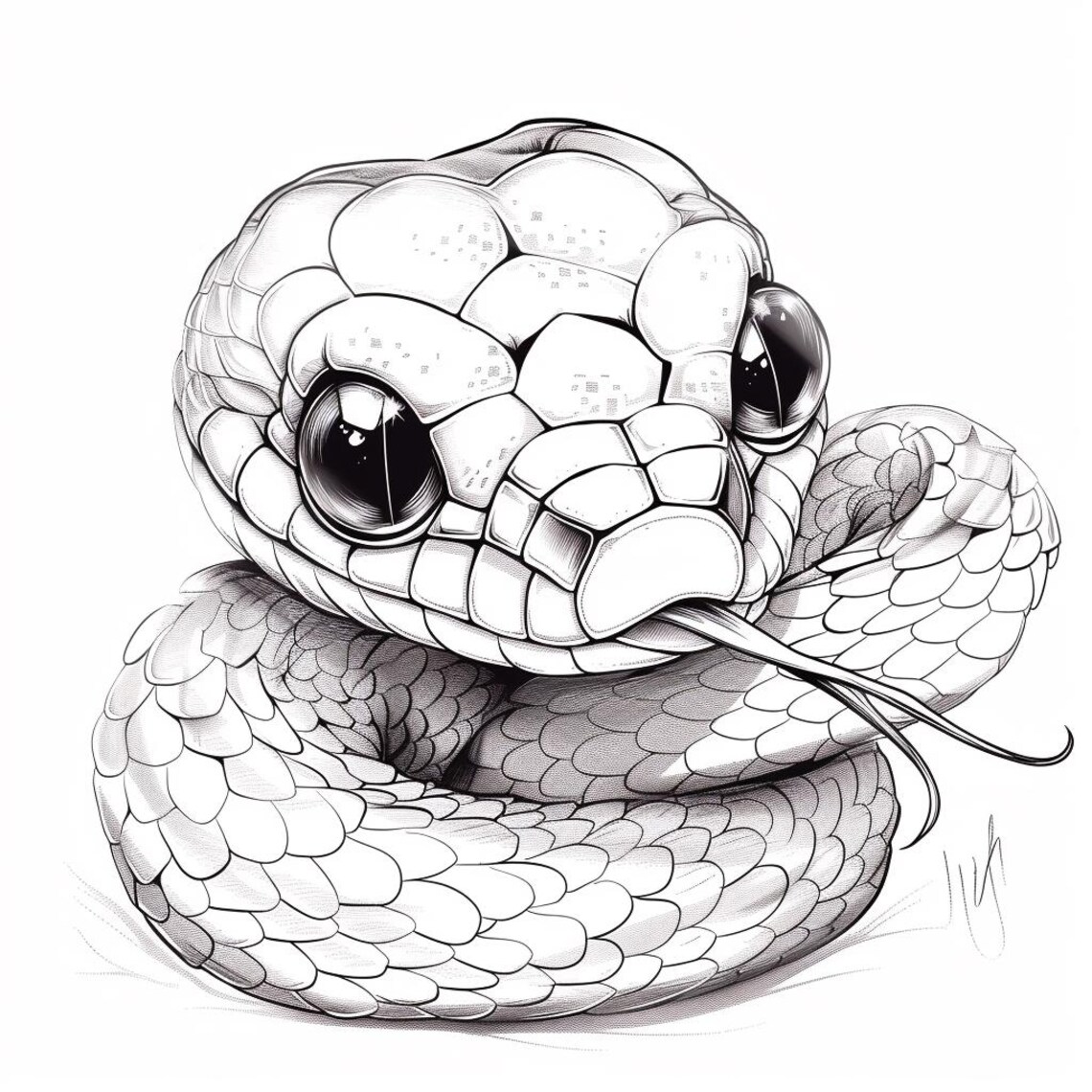 30 Wild Animals Coloring Pages Cute Printable Sheets for Adults & Kids ...