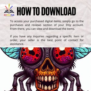 30 Halloween Scary Insects Coloring Pages Grayscale Printable Art ...