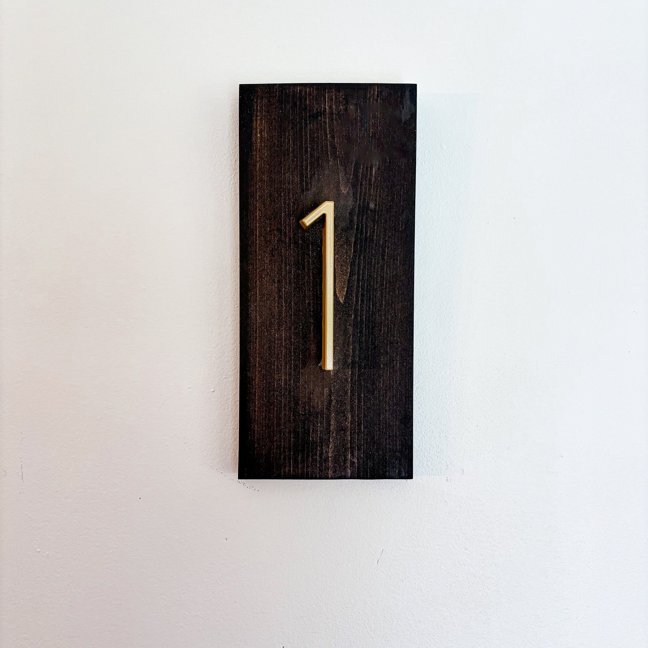 Floating Number Address Sign - Etsy