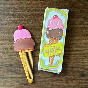 Vintage Avon Combs and Brush - School Days Ruler Comb, Ice Cream Comb ...