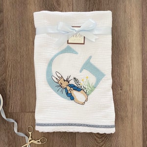 Peter Rabbit Baby Swaddle Blanket Shower Gift { Heirloom Collection ...
