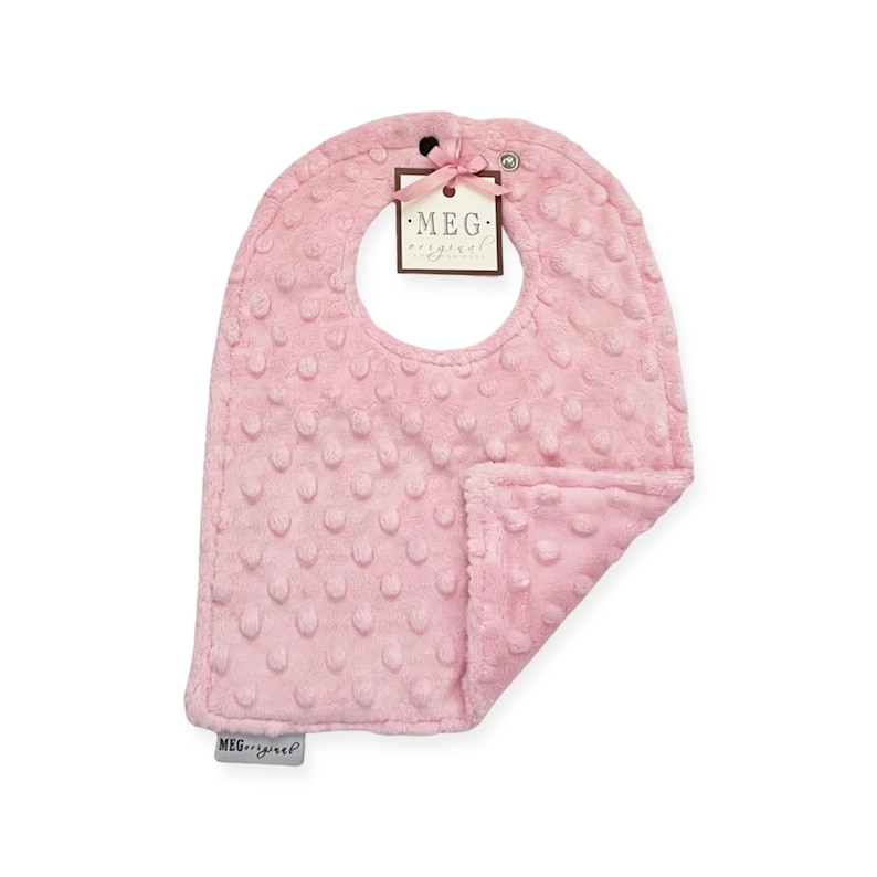 Special Needs Children, Youth, & Adult Minky Dot Snap Bibs, Your Choice ...