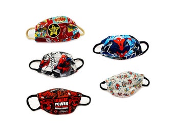 Spiderman Mask Fabric | Etsy