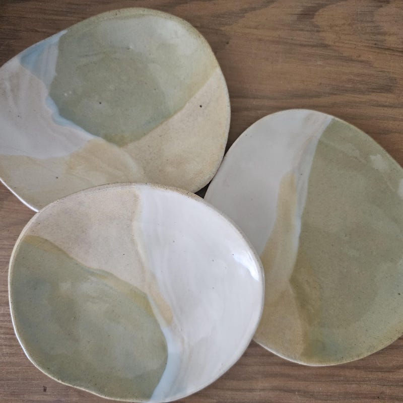 Organic Plates - Etsy