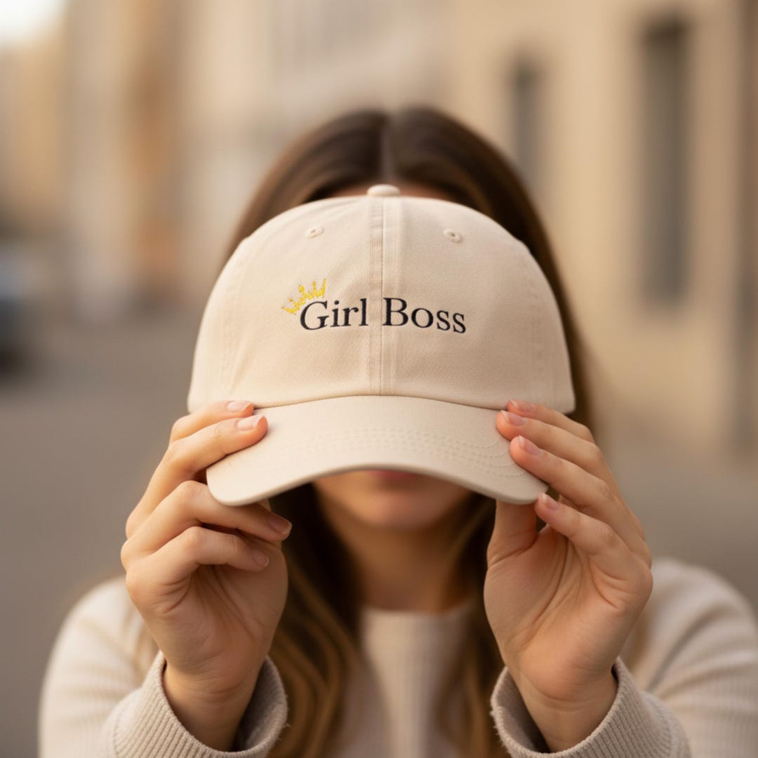 Girl Boss Baseball Cap | Boss Babe | Feminist Hat | Gift for Her ...