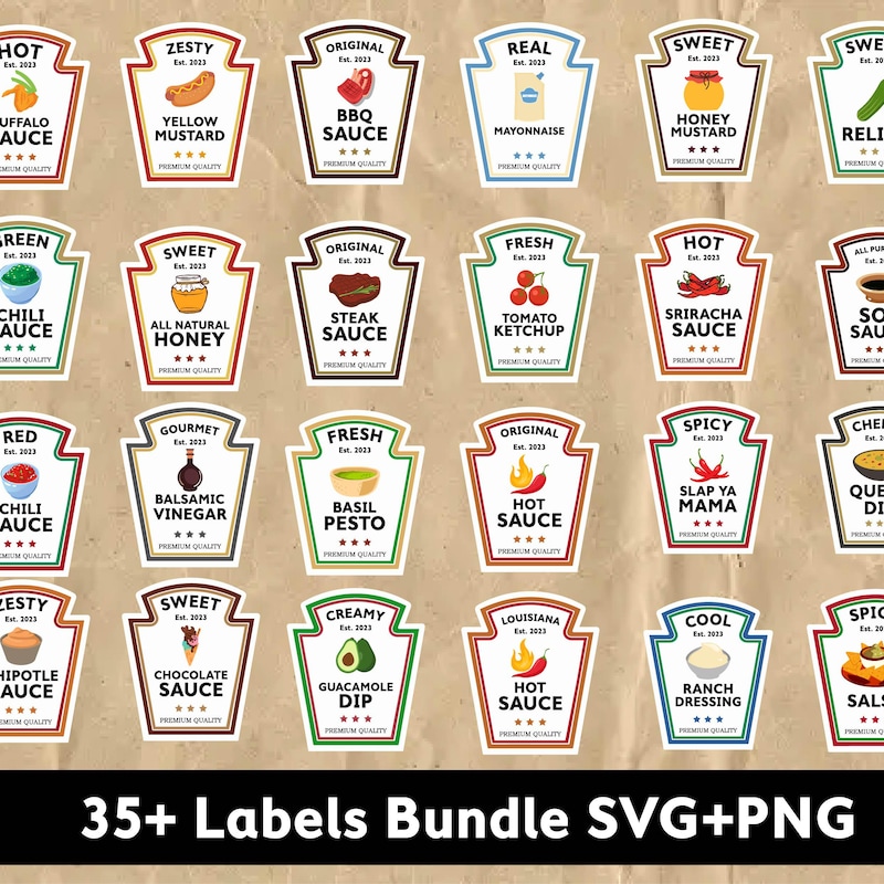 Heinz Mustard Svg - Etsy