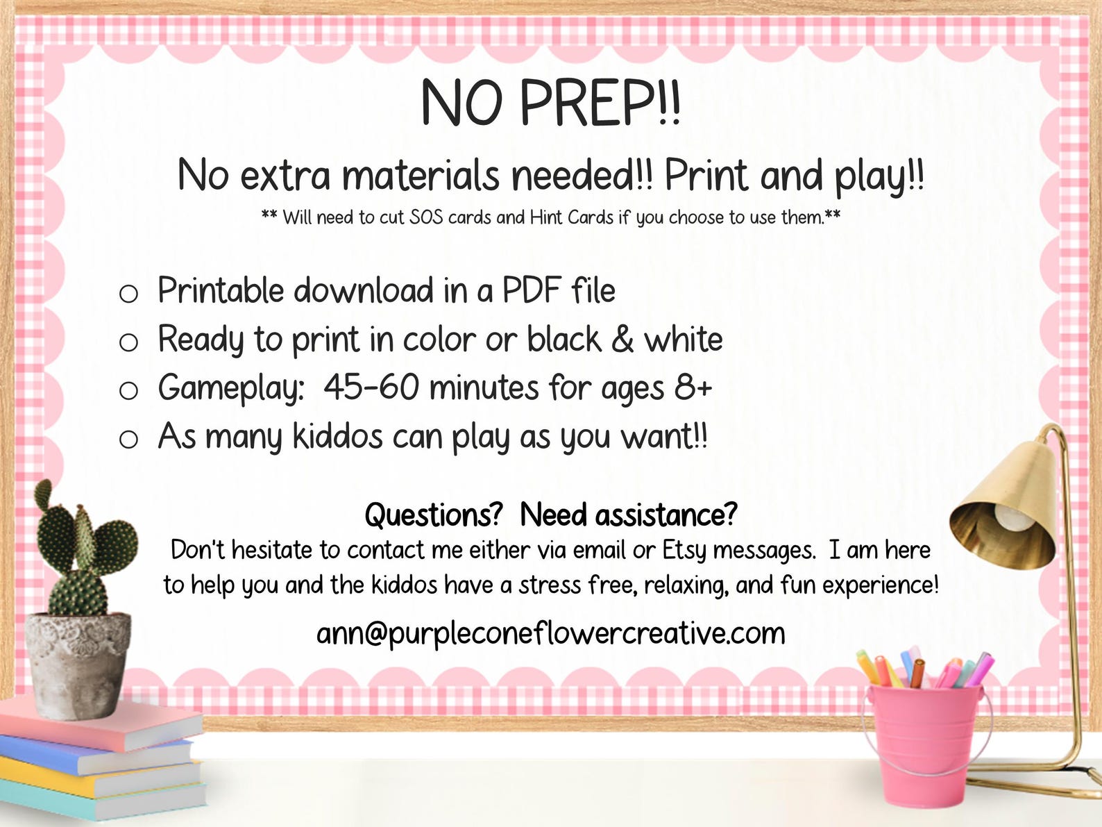 Valentines Day Escape Room for Kids - Printable Party Game - Escape ...