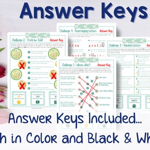 Mother's Day Escape Room Game for Kids - Printable Game - Learn History ...